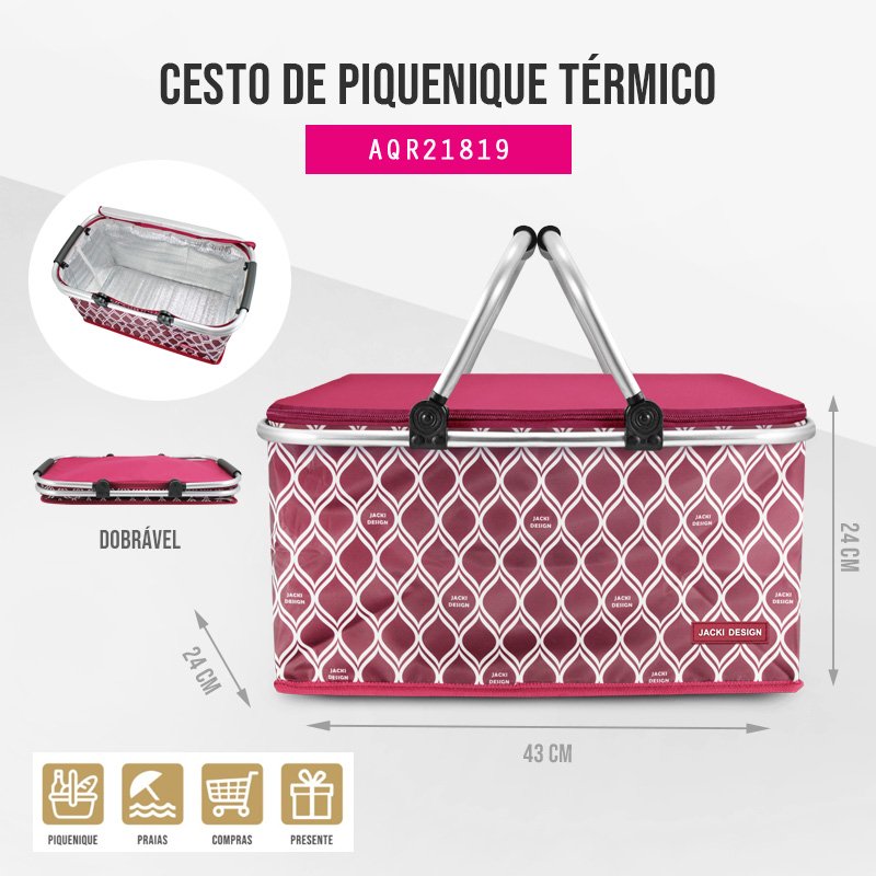 Kit Cesto e Tape de Piquenique Exclusiva