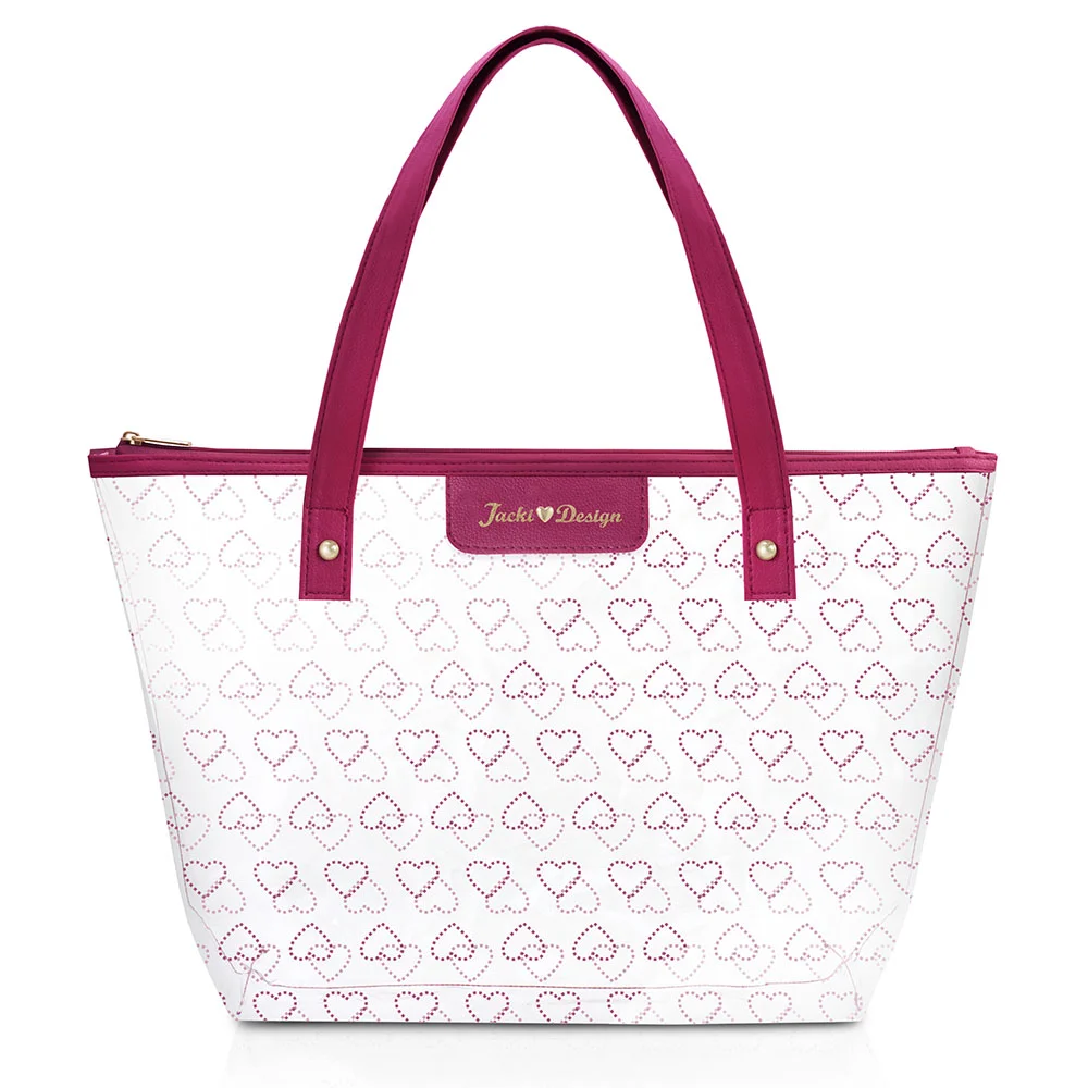 Bolsa Shopper Love Jacki Design - Vermelho Escuro